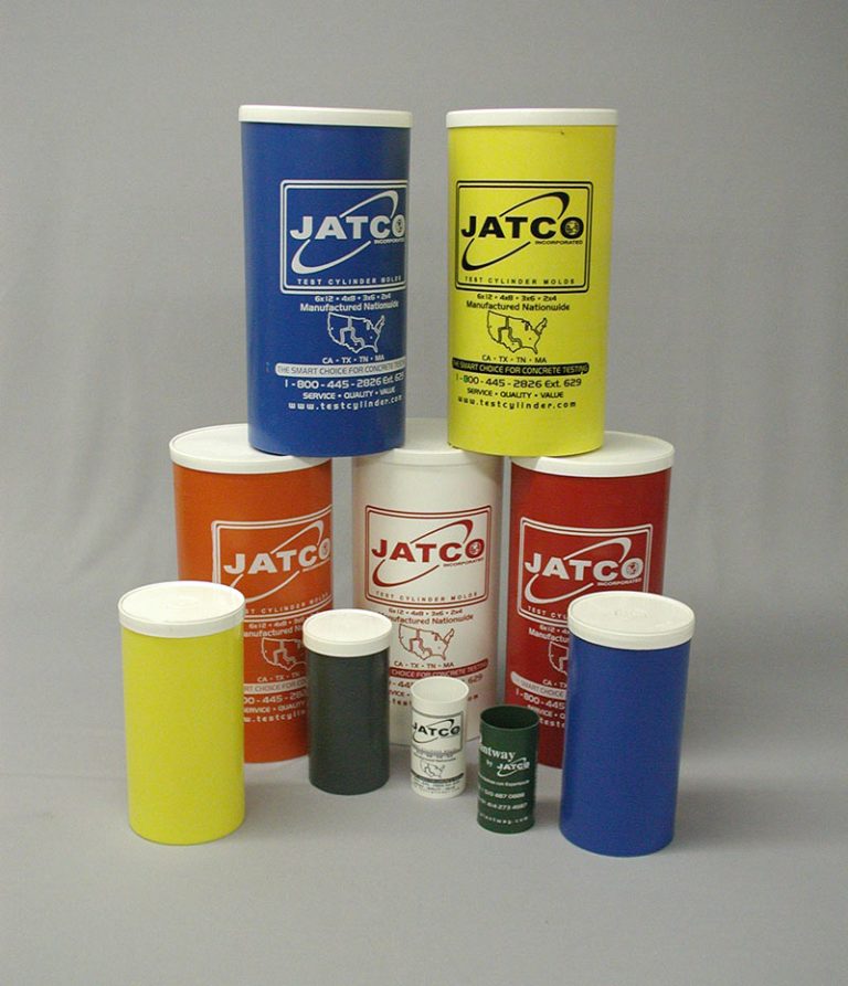 Concrete Test Cylinder Molds by JATCO - California Plastic Injection ...